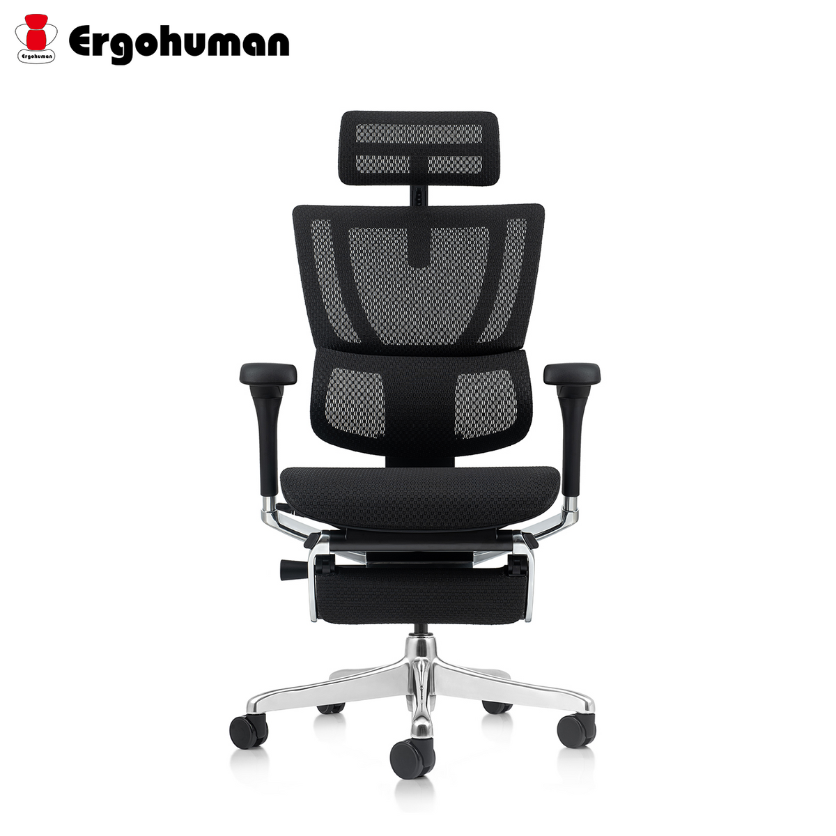 Ergohuman IOO Elite 2 Matrex USA Patent Mesh Ergonomic Office Chair wi