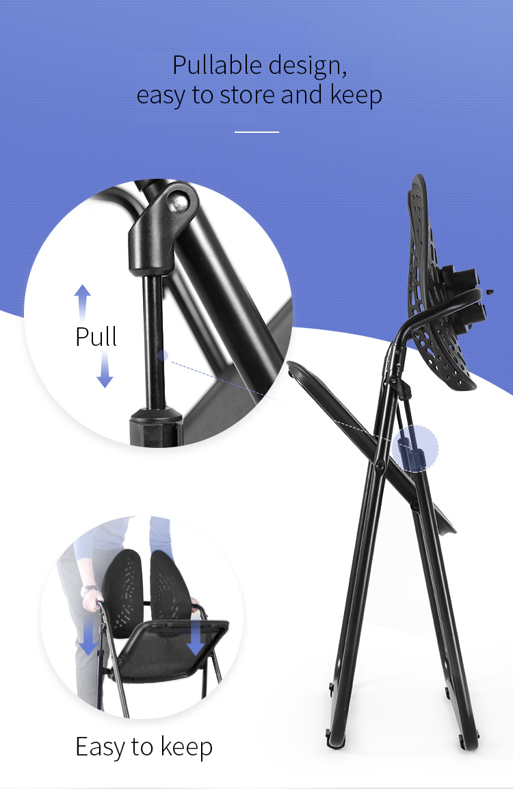 The Healing Chair E1538 Ortho Back Folding Chair (1 Year Limited Warra