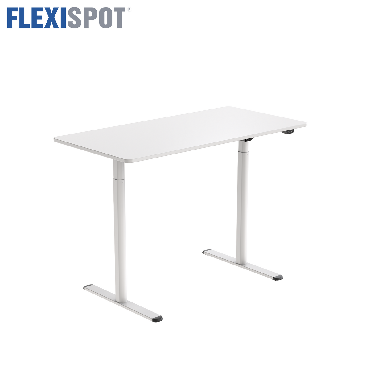 Flexispot Q QE1 Adjustable Standing and Sitting Ergonomic Desk White C