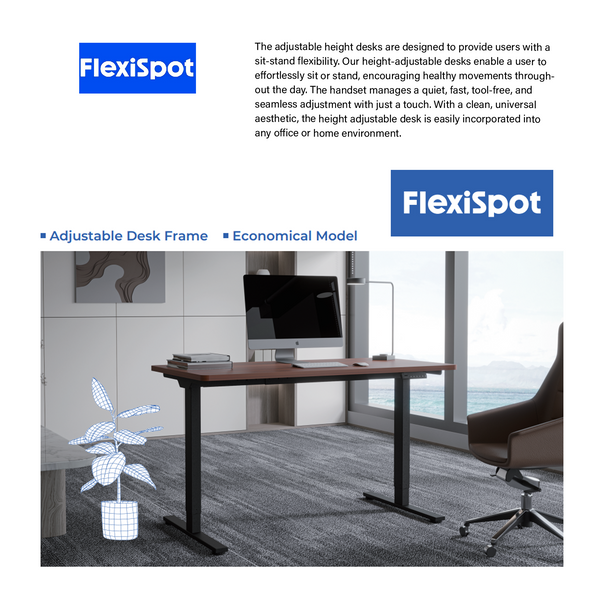 Flexispot E2Pro Ergonomic Adjustable Height Desk