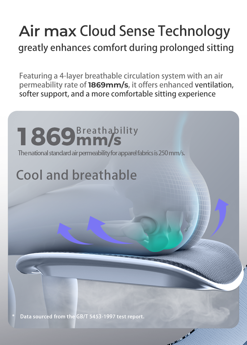 Ergohuman IOO Ultra Matrex USA Patent Mesh Ergonomic Office Chair (5 Y