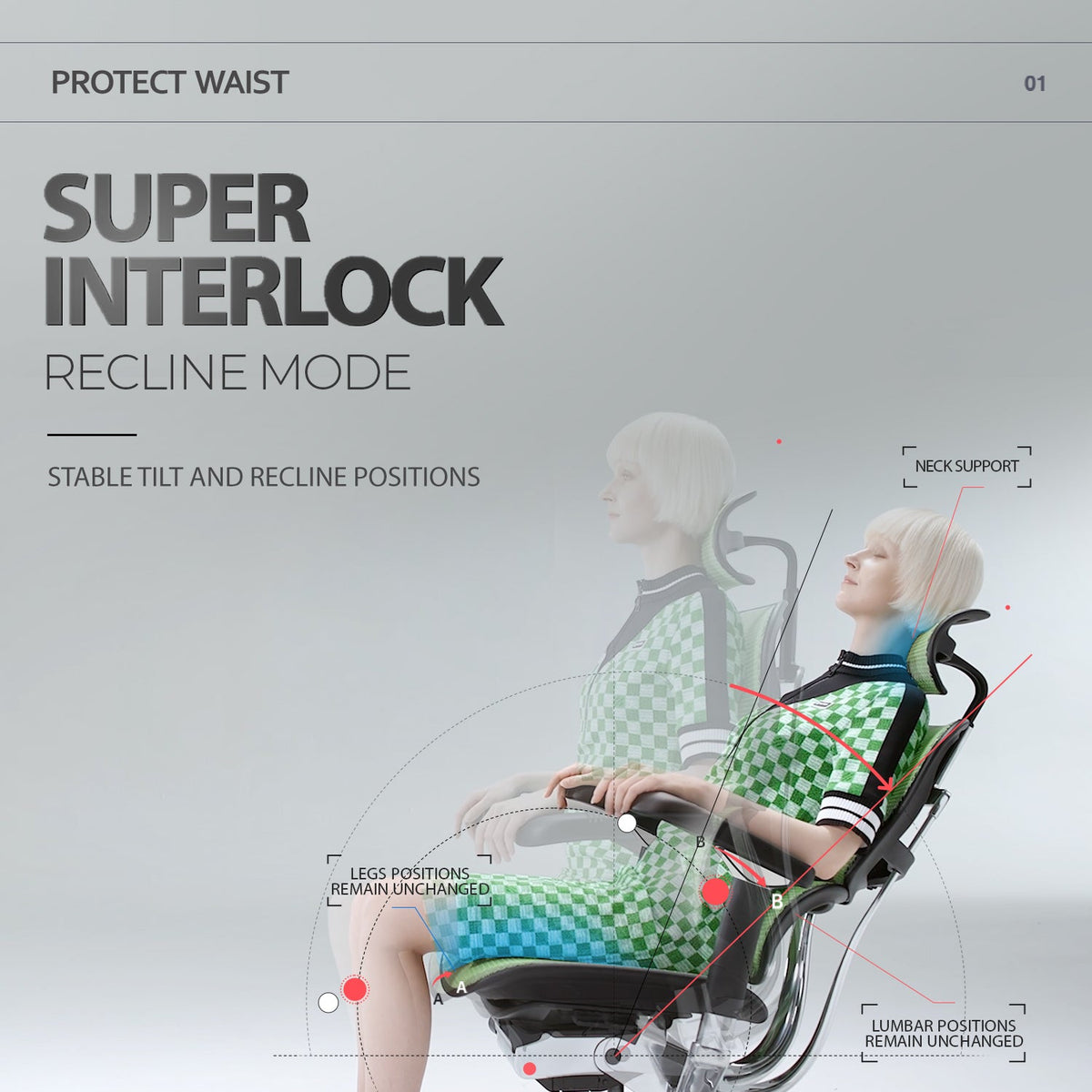 [Pre-order] Ergohuman Luxury 2 Matrex USA Patent Mesh Ergonomic Office