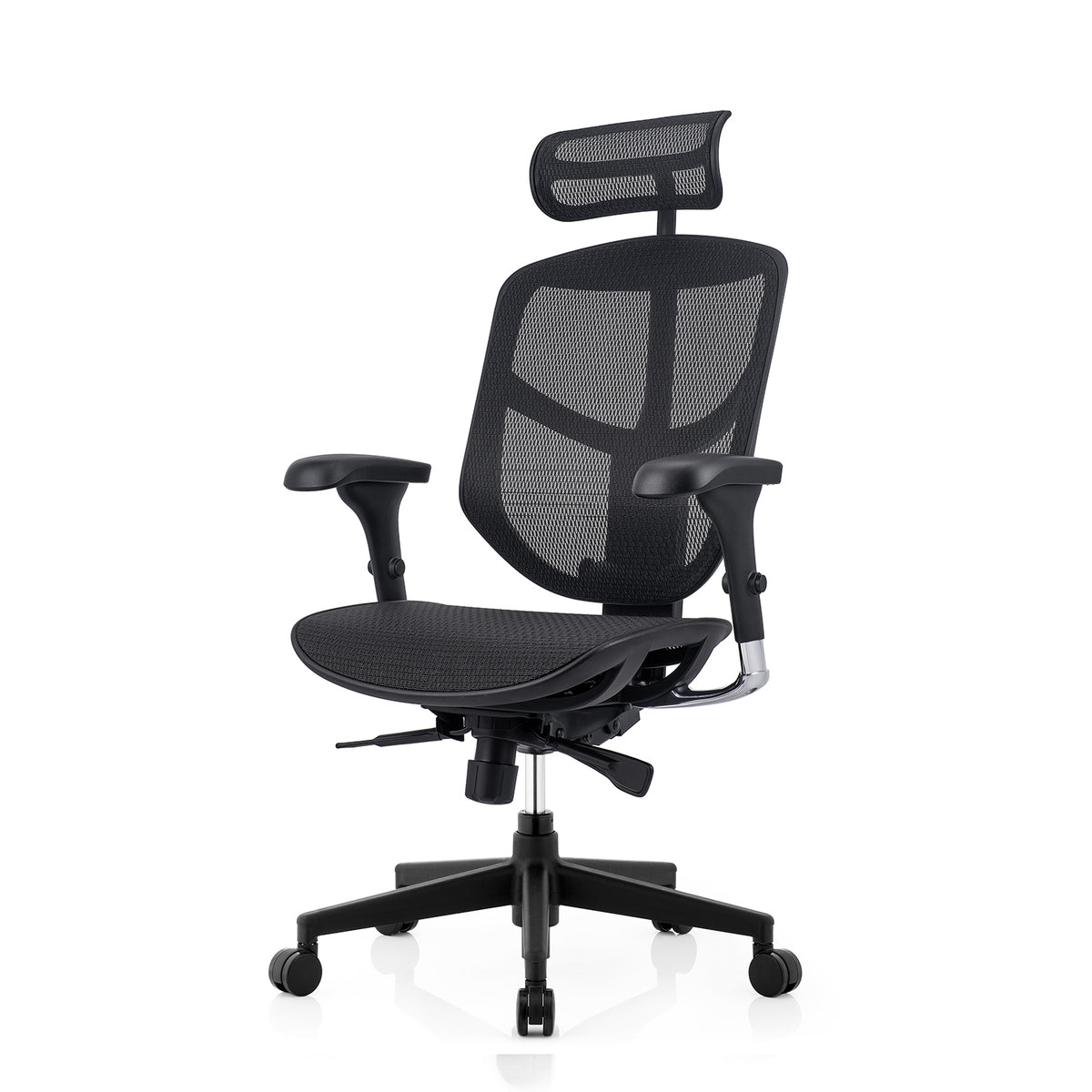 Ergohuman Enjoy Deluxe 2 Full Mesh Ergonomic Chair with headrest (3 Ye